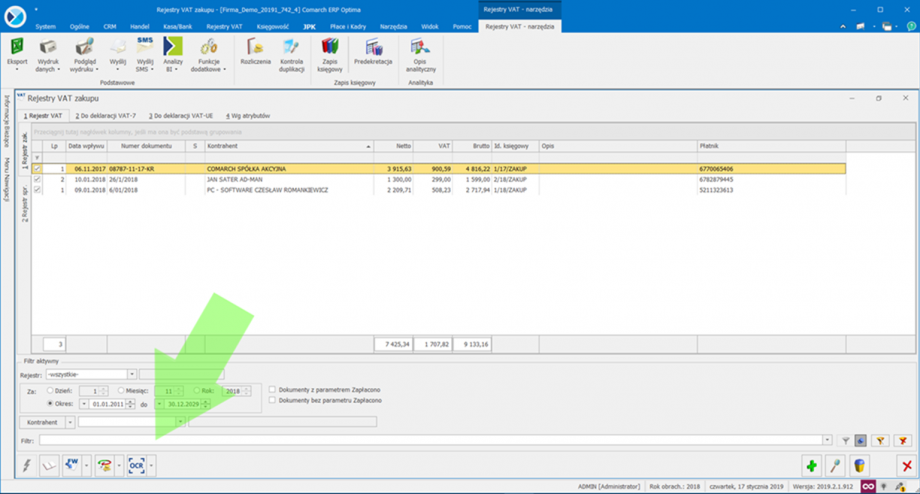 Ordering Comarch OCR – Comarch ERP Optima as software as a service model Knowledge Base