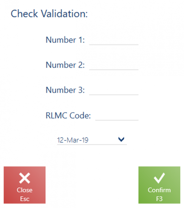 Validation of checks – Knowledge Base for Comarch Retail POS 2021.1 in ...